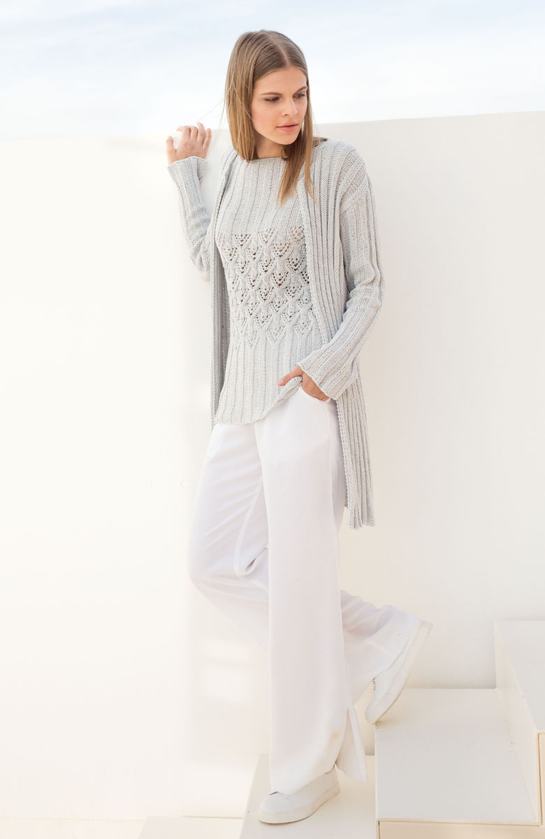 Lana Grossa ЖАКЕТ Classico | FILATI CLASSICI No. 12 -инструкции на ...